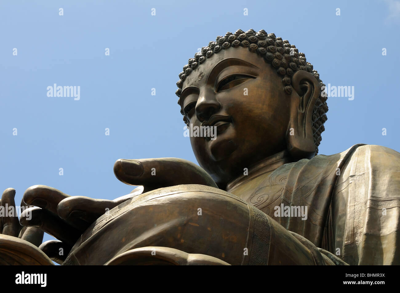 Giant Buddha/Po Lin Monastery in Hong Kong Stock Photo - Alamy