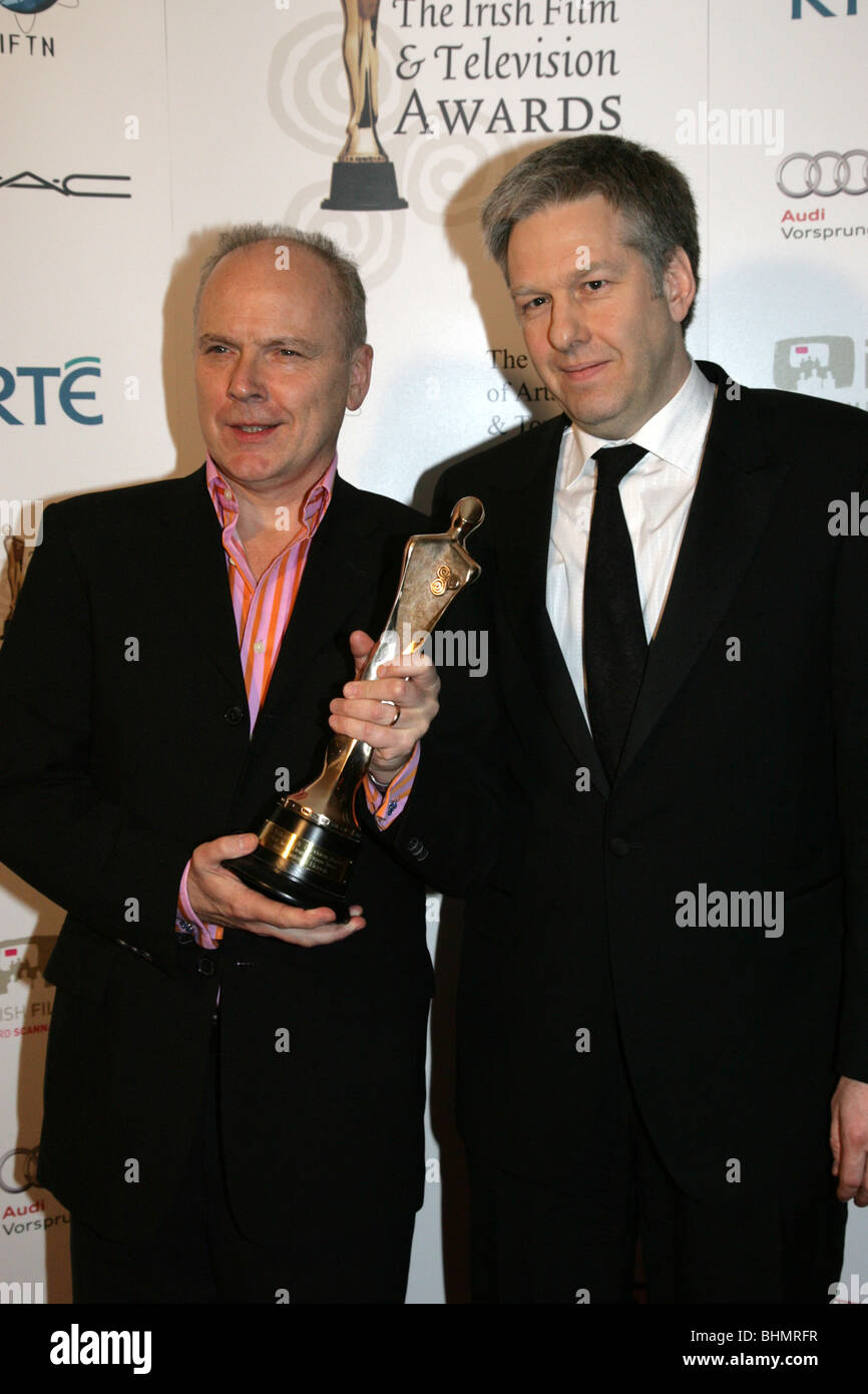 Eoin O'Callaghan and Stephen Wright producers of five minutes of heaven ...
