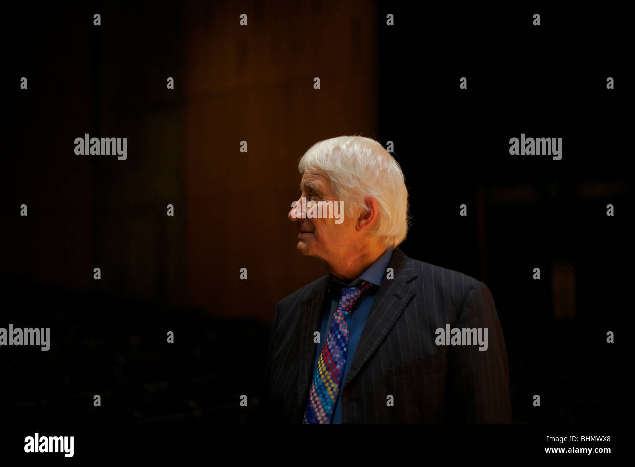 David Bedford English Composer at Rehearsals for His Composition ...