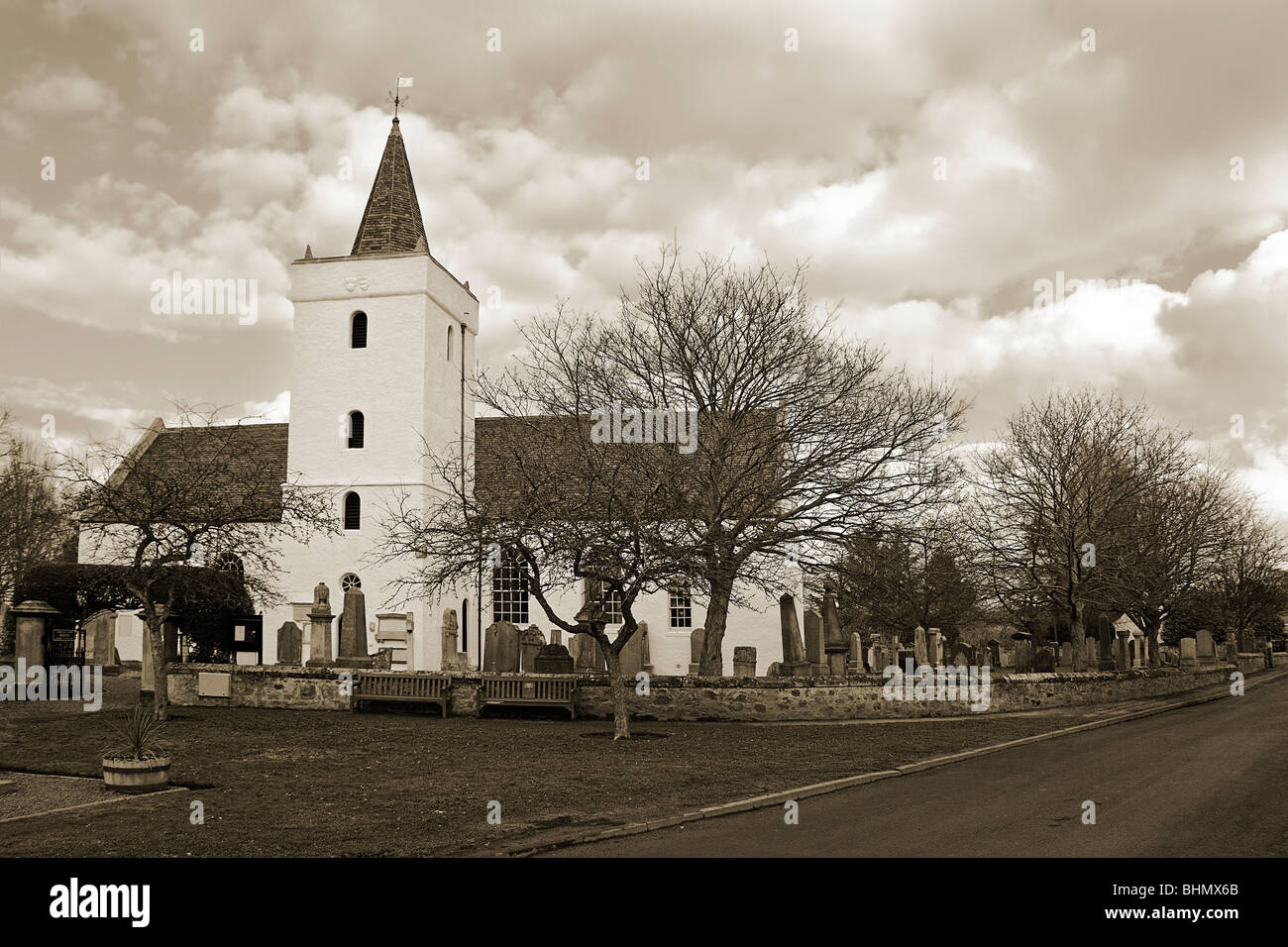 Yester parish church. Gifford. East Lothian. Scotland Stock Photo - Alamy