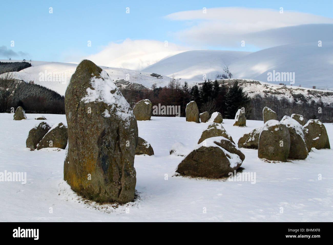 Castlerigg stonecircle in Keswick. Cumbria. The Lake District. Britain ...