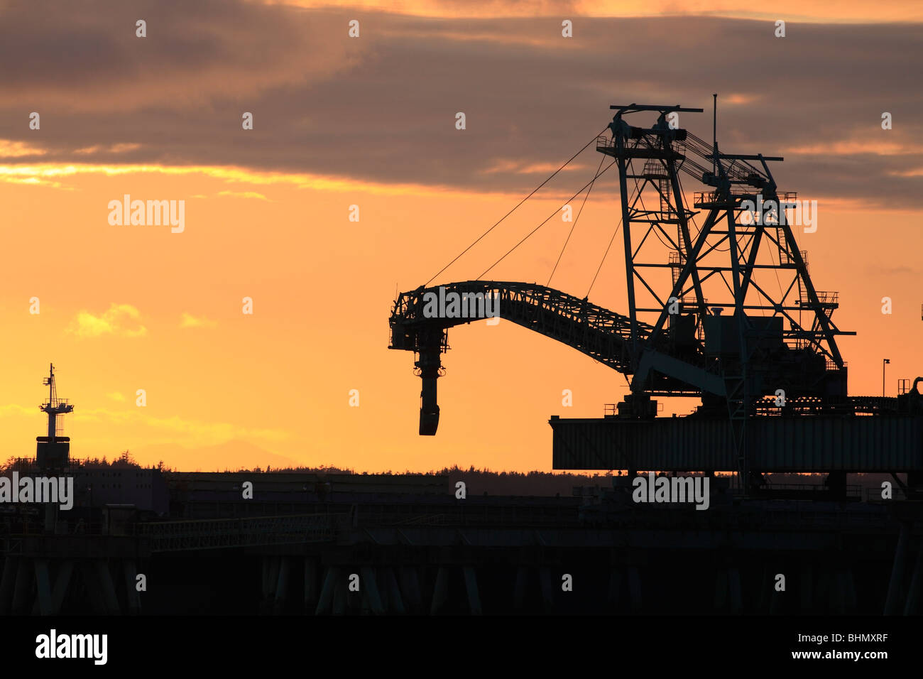 Coal loading terminal, Ridley Island, Prince Rupert, BC Stock Photo - Alamy