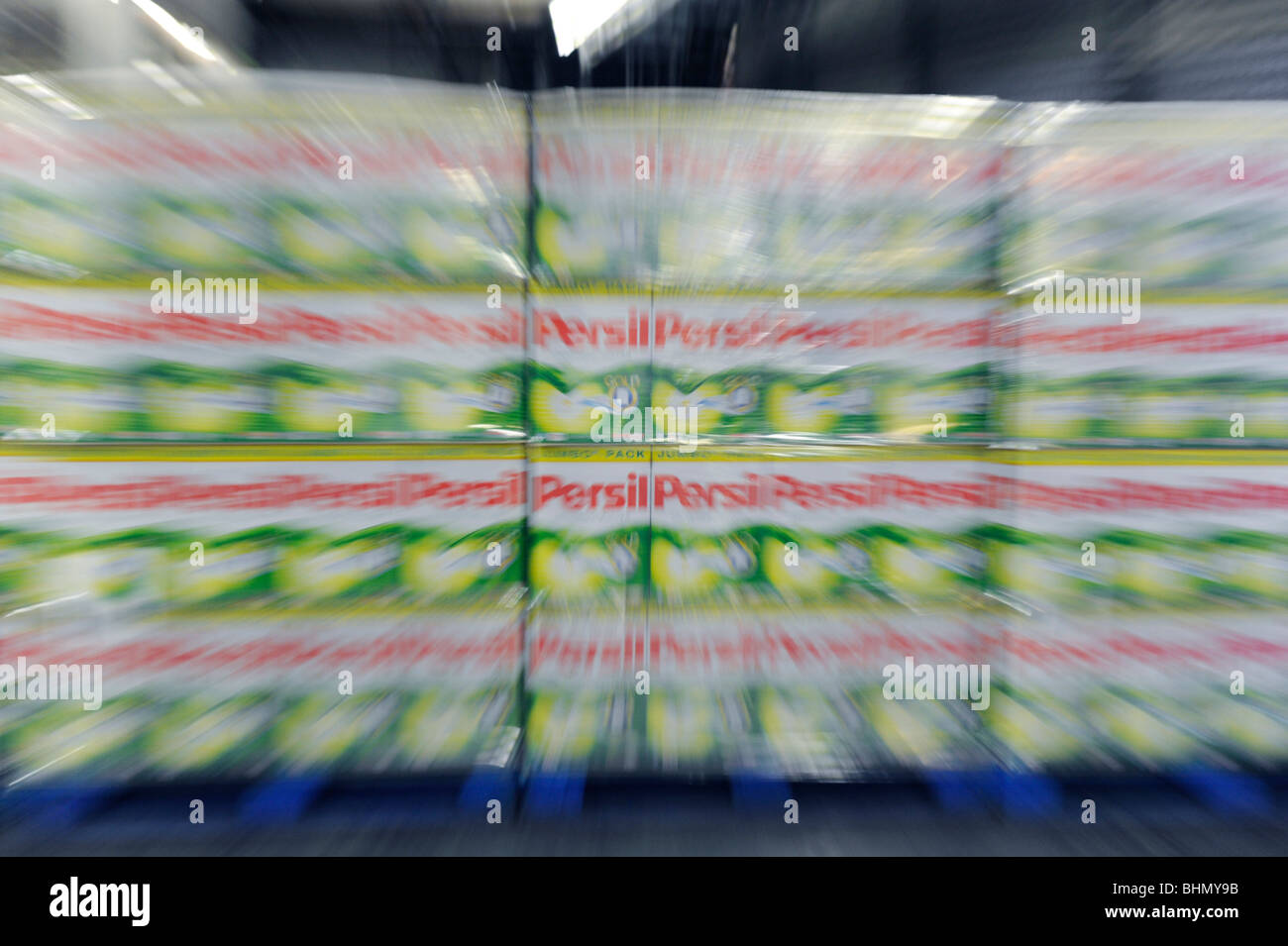 Henkel AG & Co. KGaA in Duesseldorf, germany. The warehouse with ...