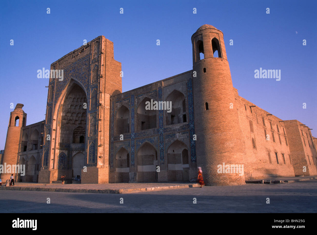 Abdul Aziz Khan Medressa, Bukhara, Uzbekistan Stock Photo - Alamy