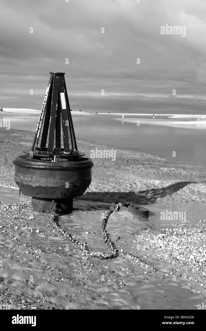 Buoy on the beach Stock Photo - Alamy