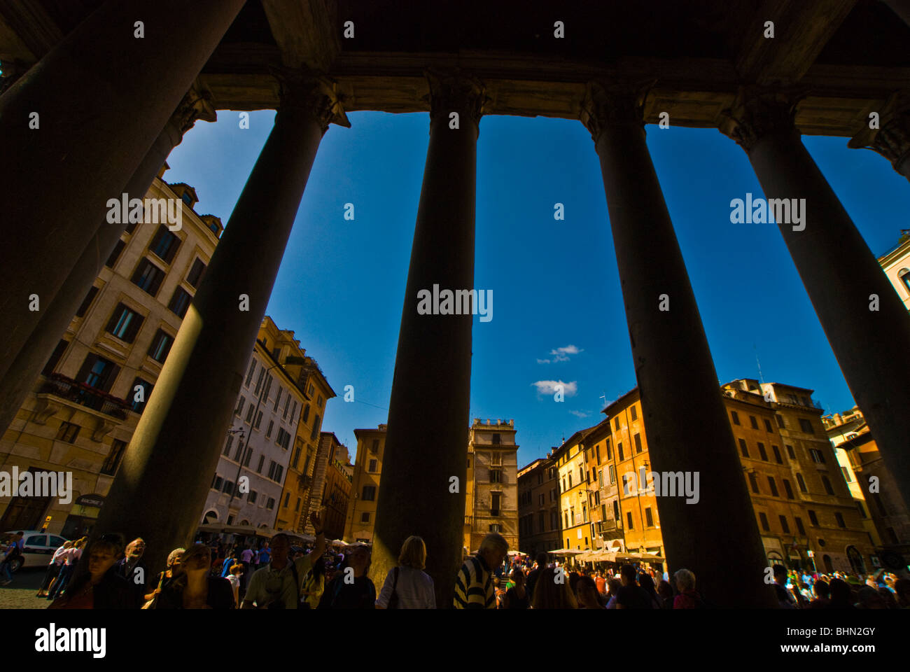 Views of the Pantheon from the street in Rome, Italy Stock Photo - Alamy