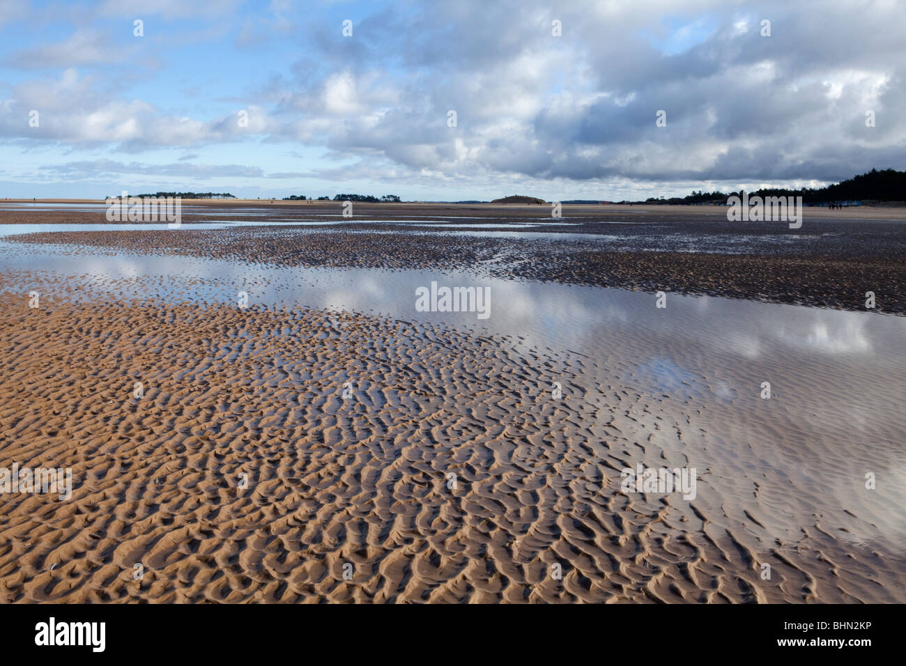 Ripples on the Beach Stock Photo - Alamy