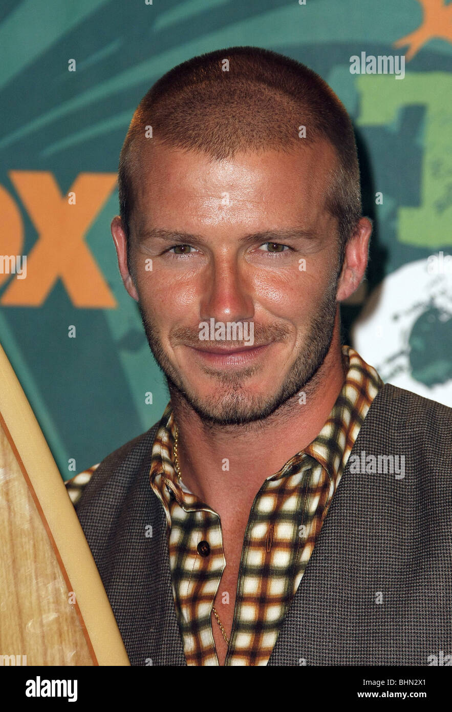 DAVID BECKHAM TEEN CHOICE 2008 PRESSROOM BURBANK LOS ANGELES CA USA 03 ...