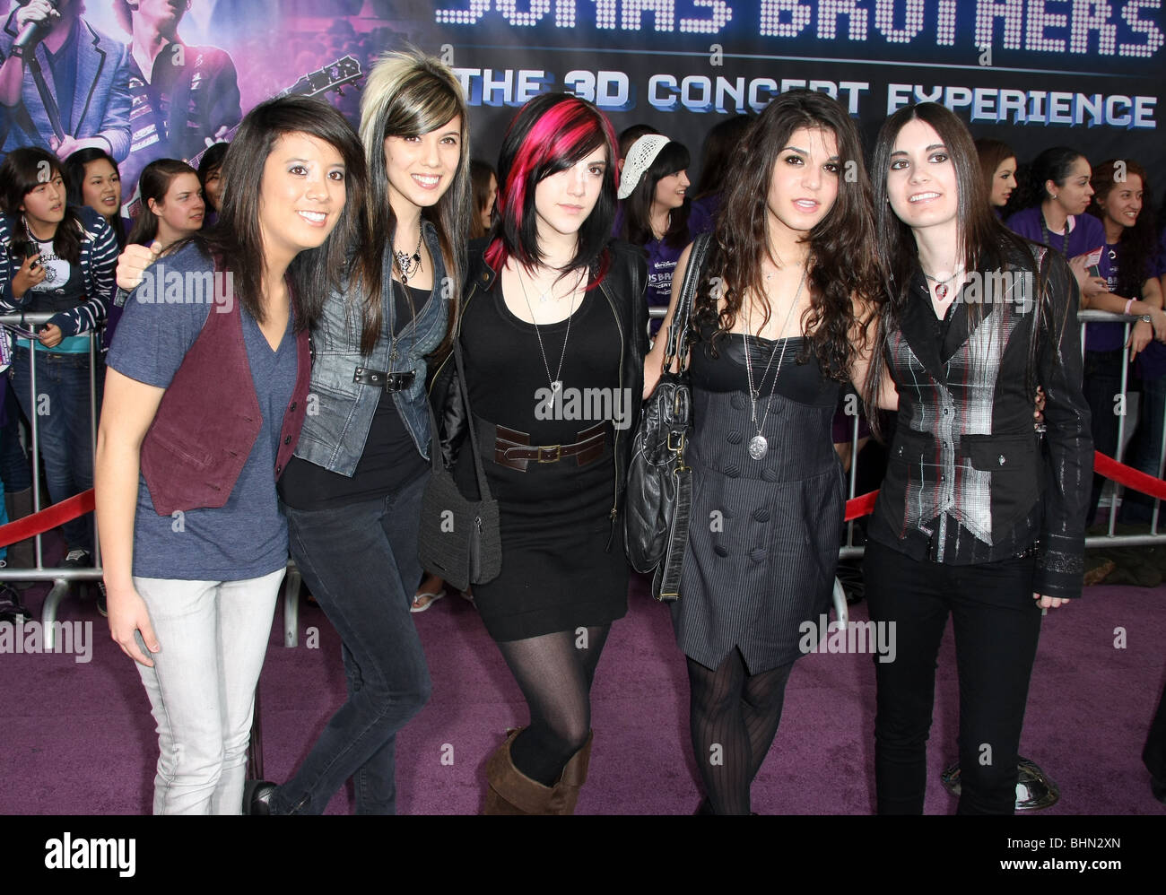 KSM JONAS BROTHERS: THE 3D CONCERT EXPERIENCE WORLD PREMIERE HOLLYWOOD ...