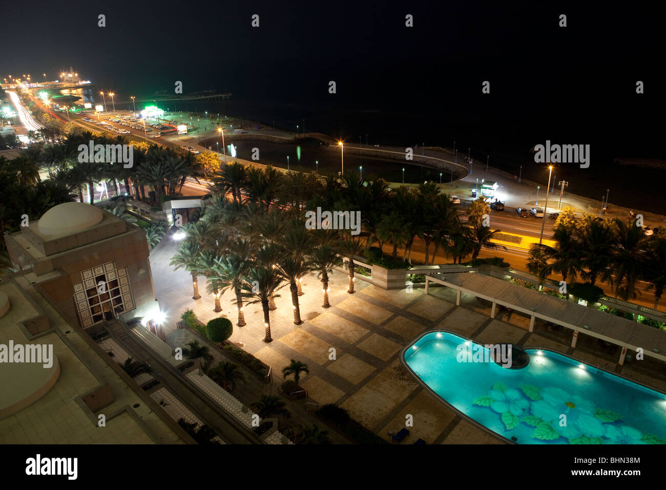 Corniche sunset Jeddah Saudi Arabia Stock Photo - Alamy