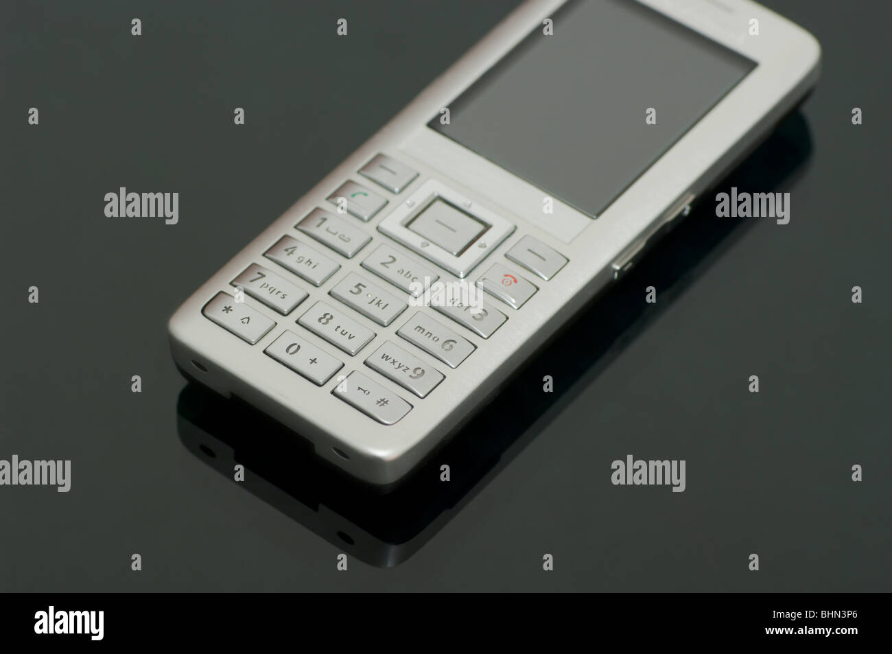 mobile phone with aluminium cover Stock Photo - Alamy