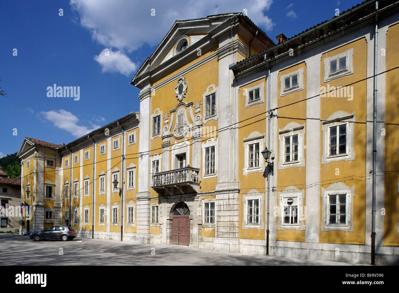 Vipava,Lanthieri Manor,17th century,Slovenia Stock Photo - Alamy