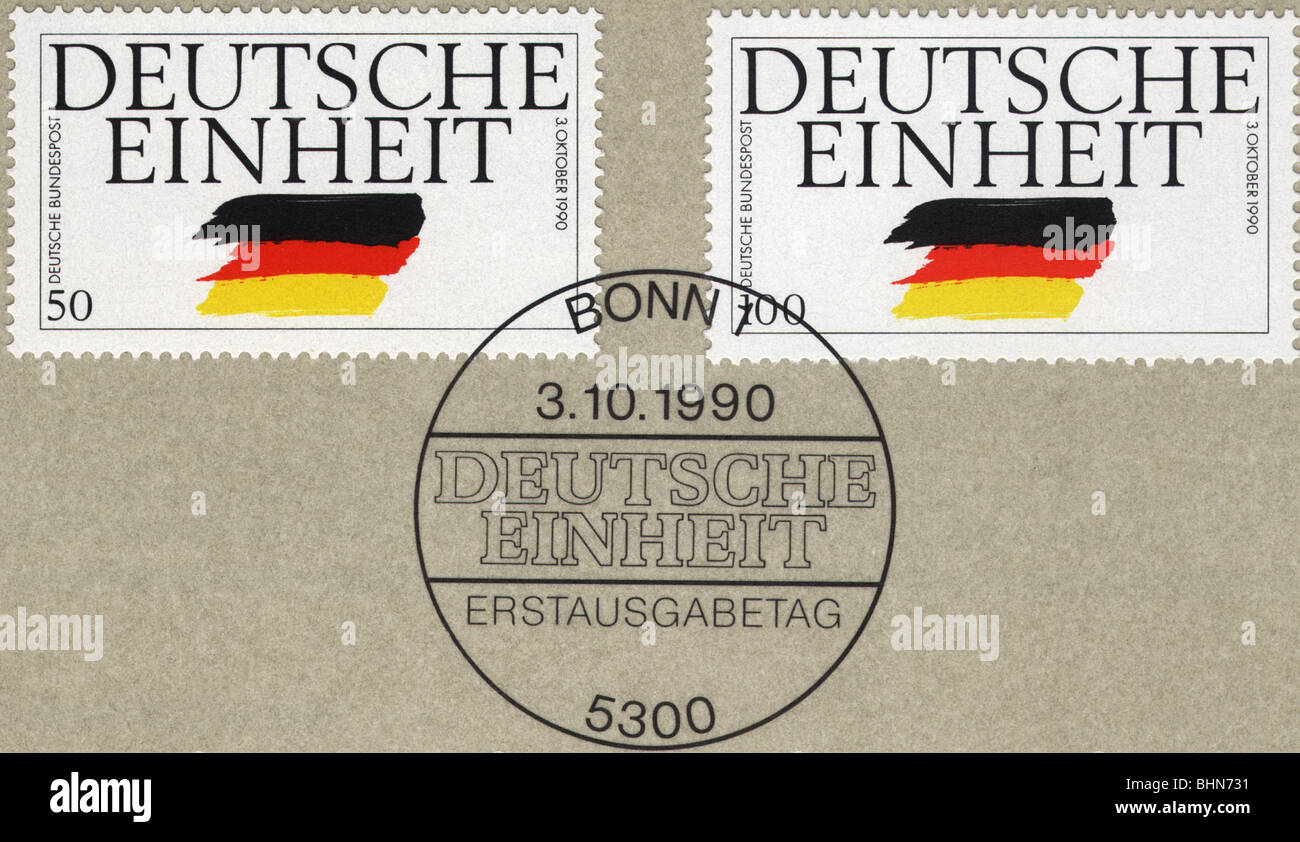Postage Stamp Germany Deutsche Post High Resolution Stock Photography ...
