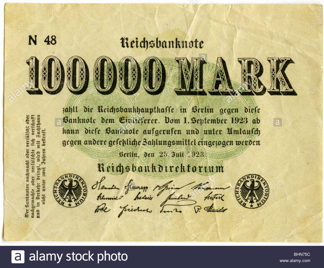 Germany Inflation 1920s High Resolution Stock Photography and Images ...