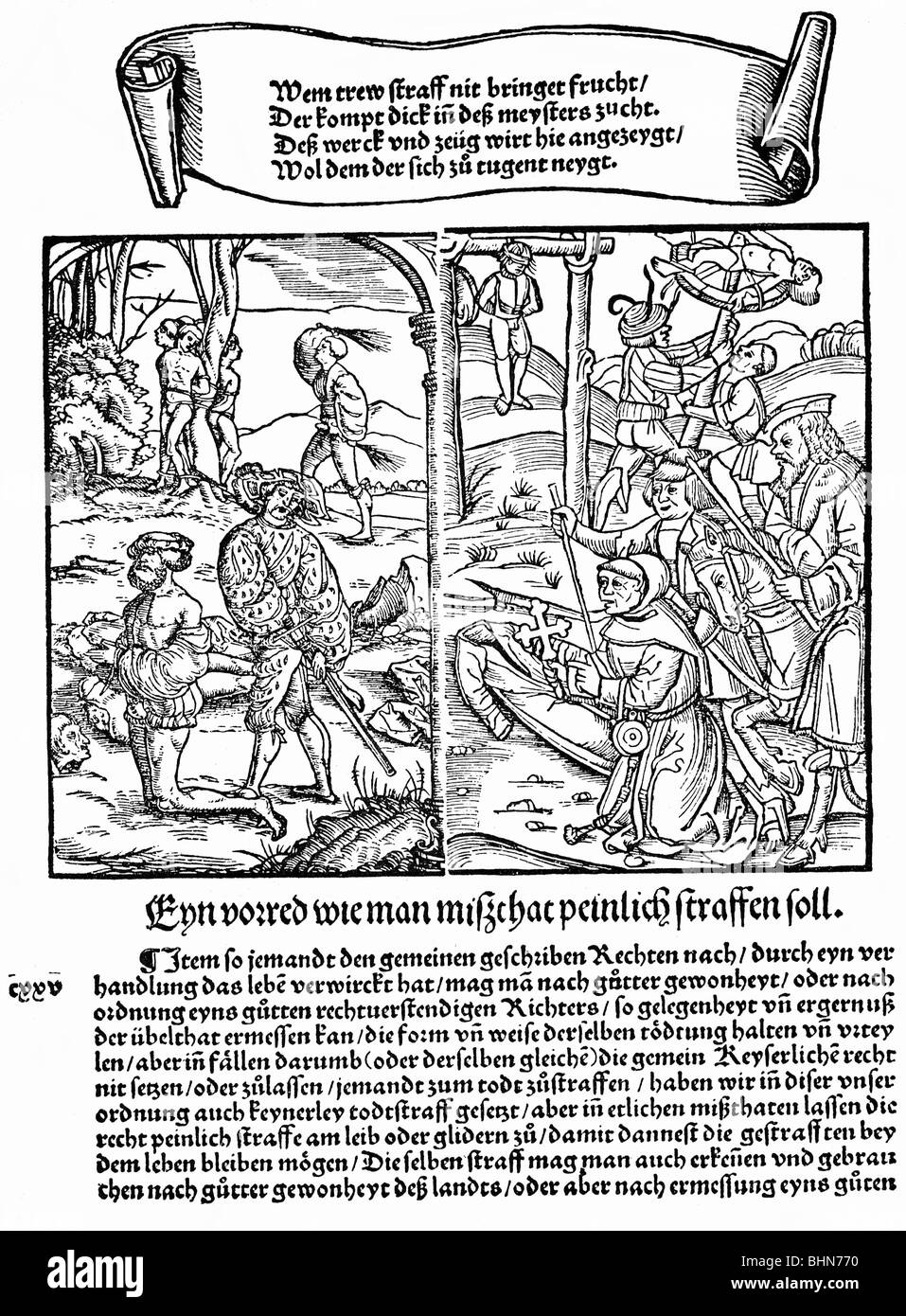 justice, penitentiary system, different types of execution ...