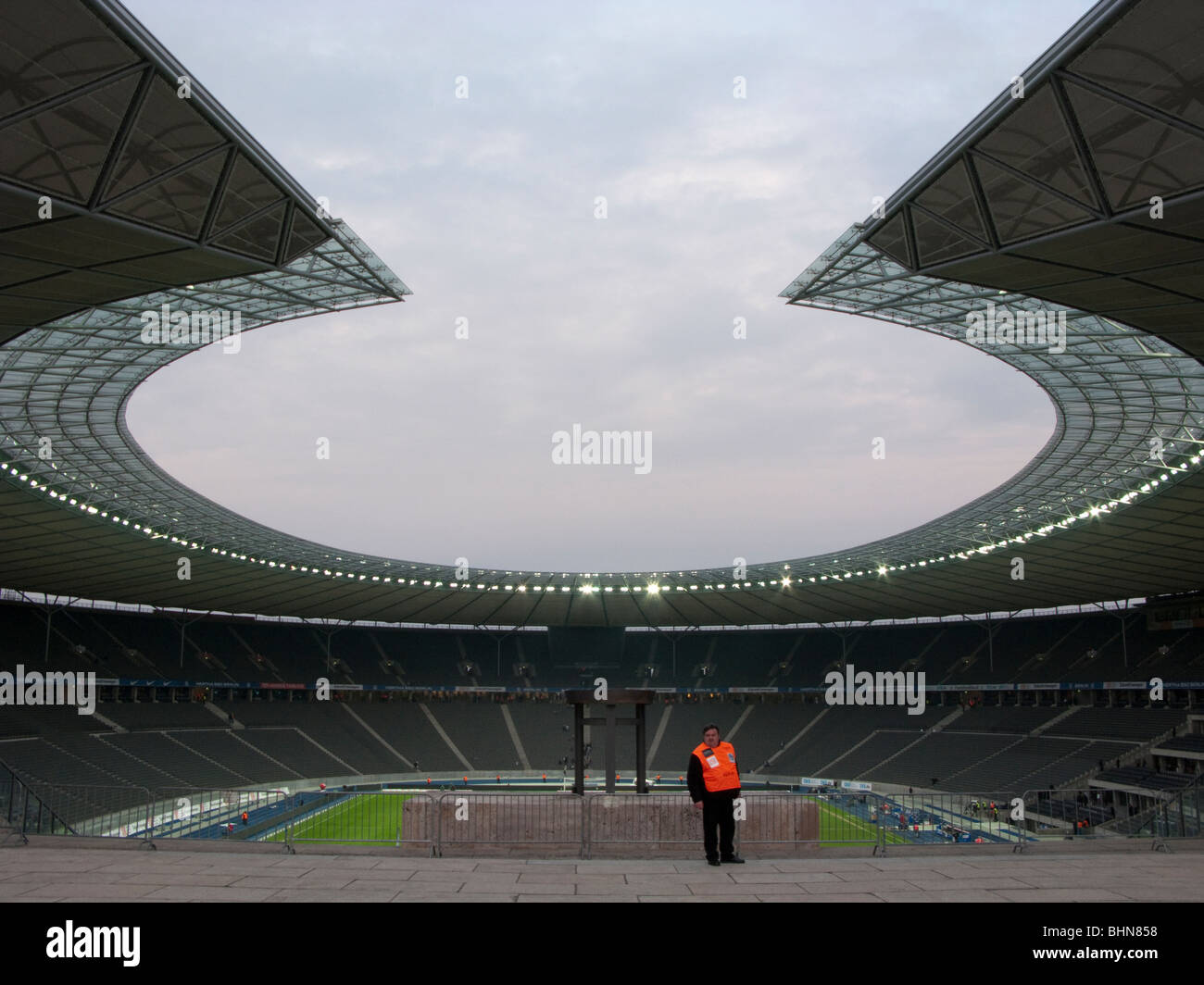 German football stadium seating hi-res stock photography and images - Alamy