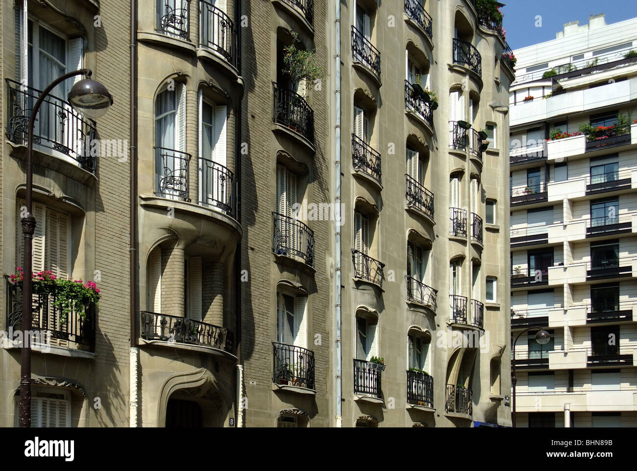 geography / travel, France, Paris, Auteuil, Rue Agar, Art Nouveau ...