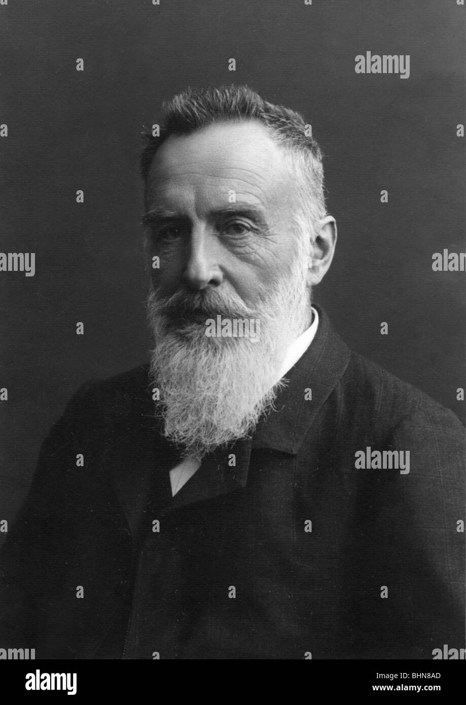 people, men, portrait / half length 1900s, old man with full beard ...