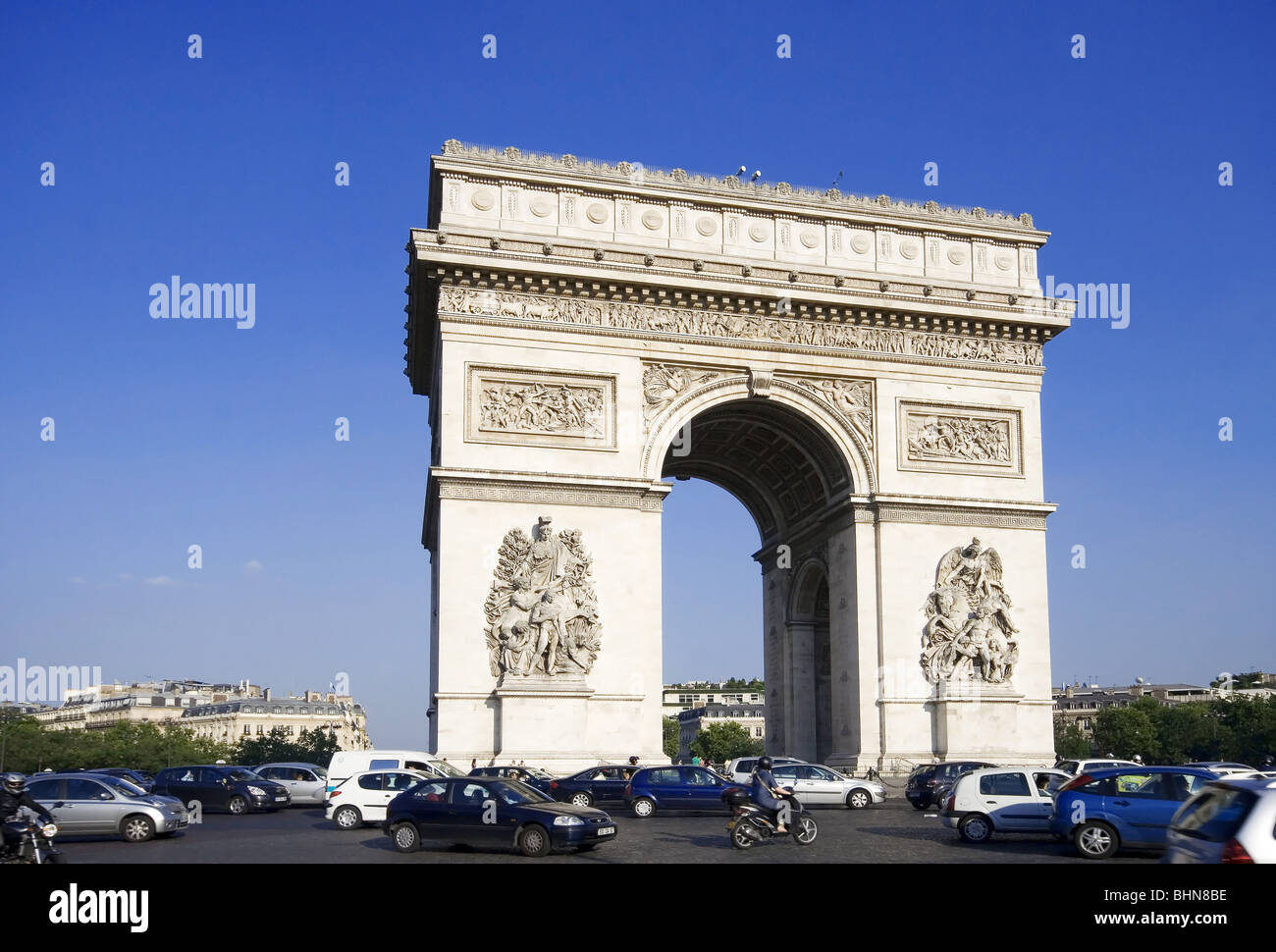 geography / travel, France, Paris, Arc de Triomphe, built: 1805 - 1836 ...