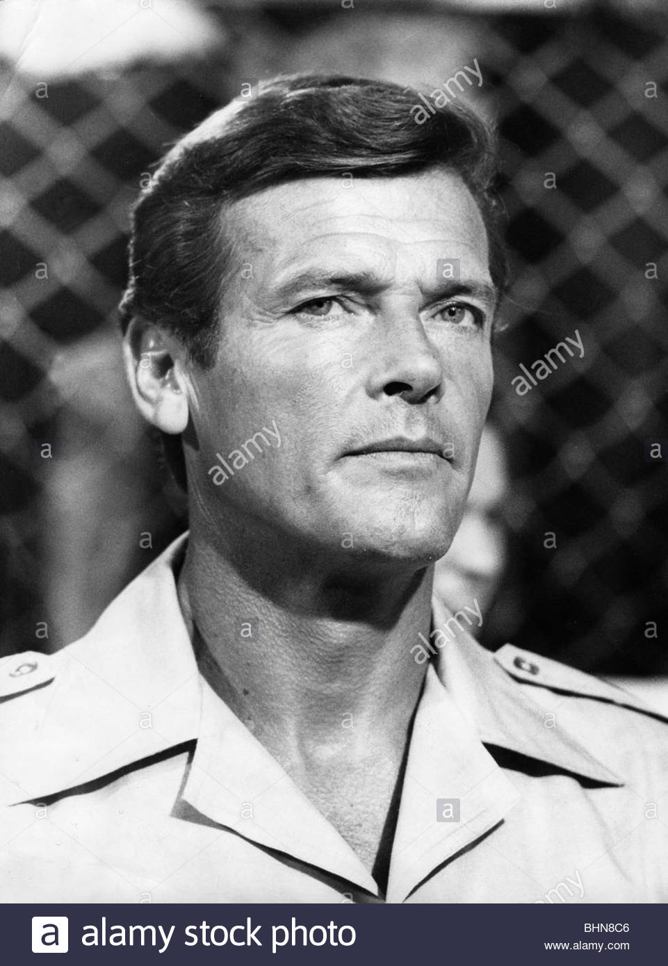 Portrait Actor Roger Moore High Resolution Stock Photography and Images ...