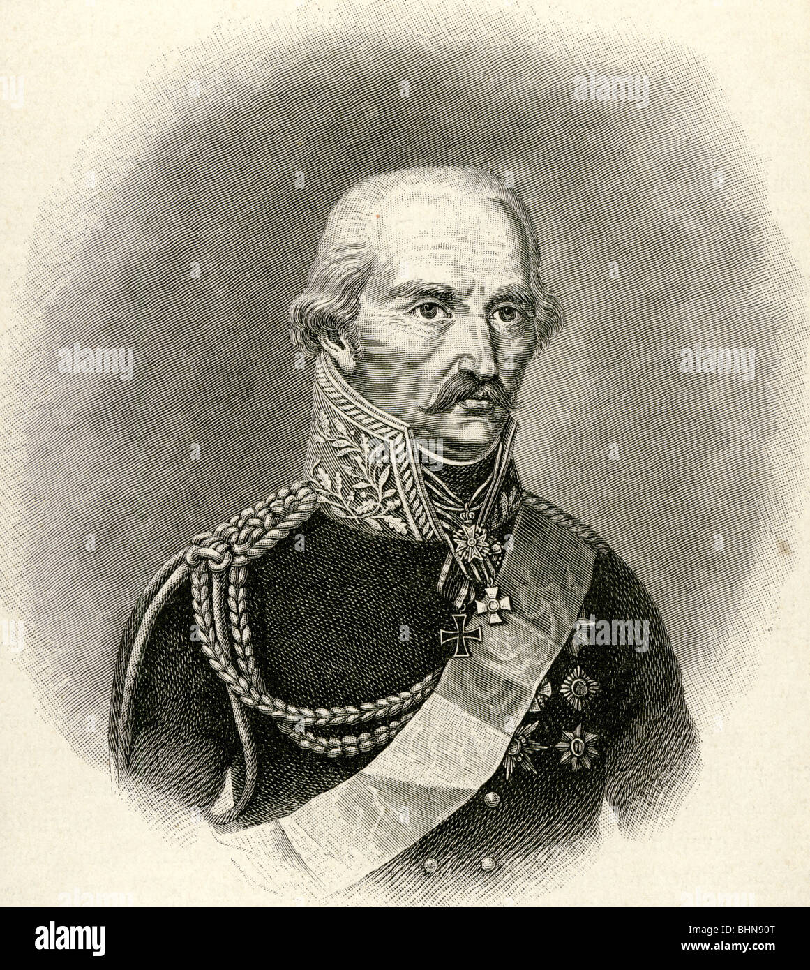 Field marshal gebhard leberecht von blucher hi-res stock photography ...