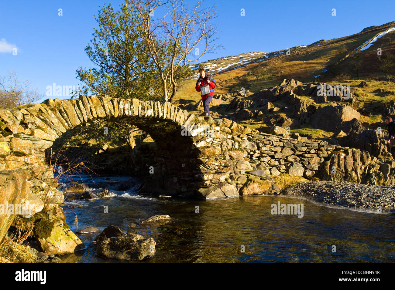 High Sweden Bridge Stock Photo - Alamy