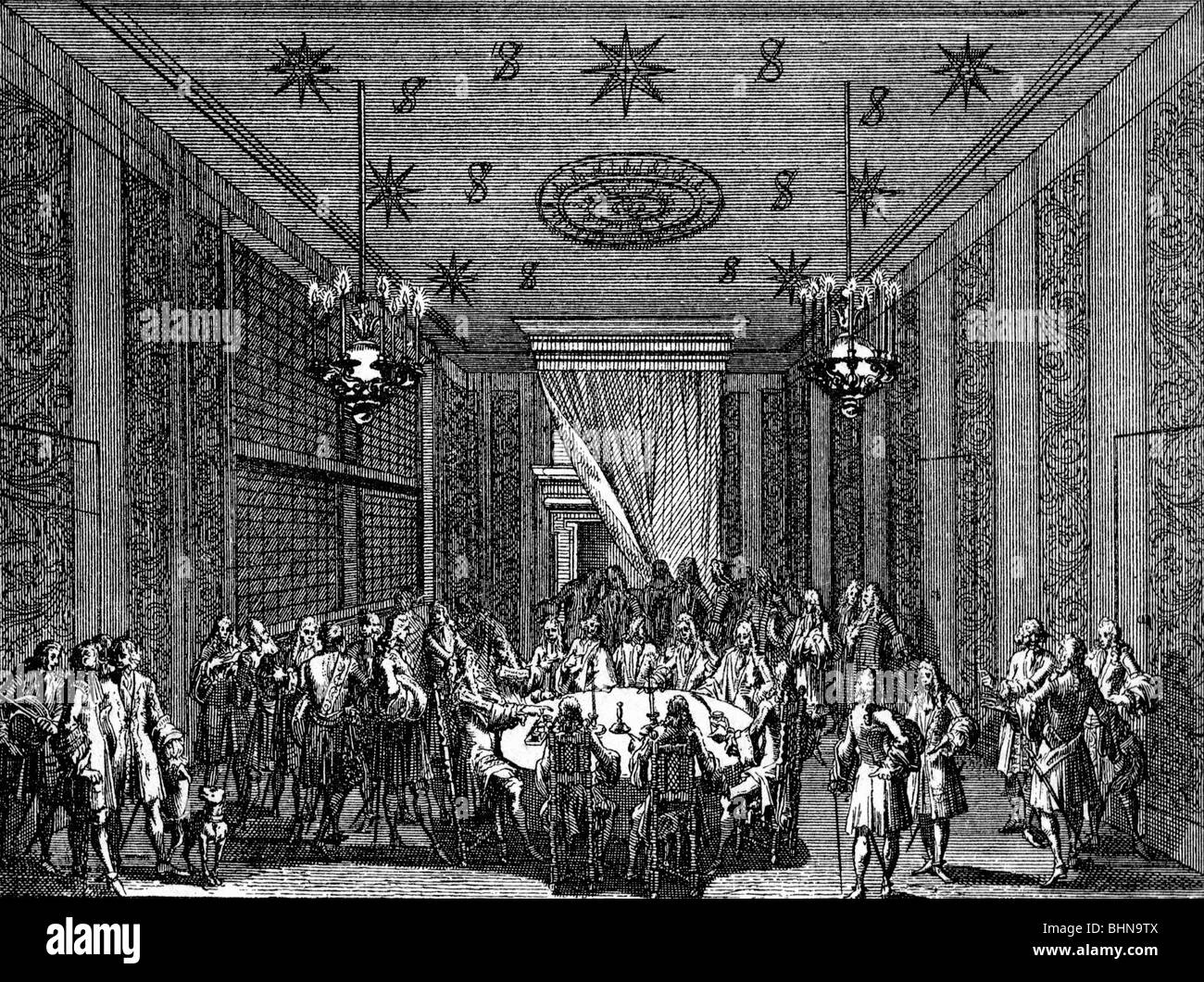 events, Nine Years War 1688 - 1697, Treaty of Ryswick, 20.9.1697 ...