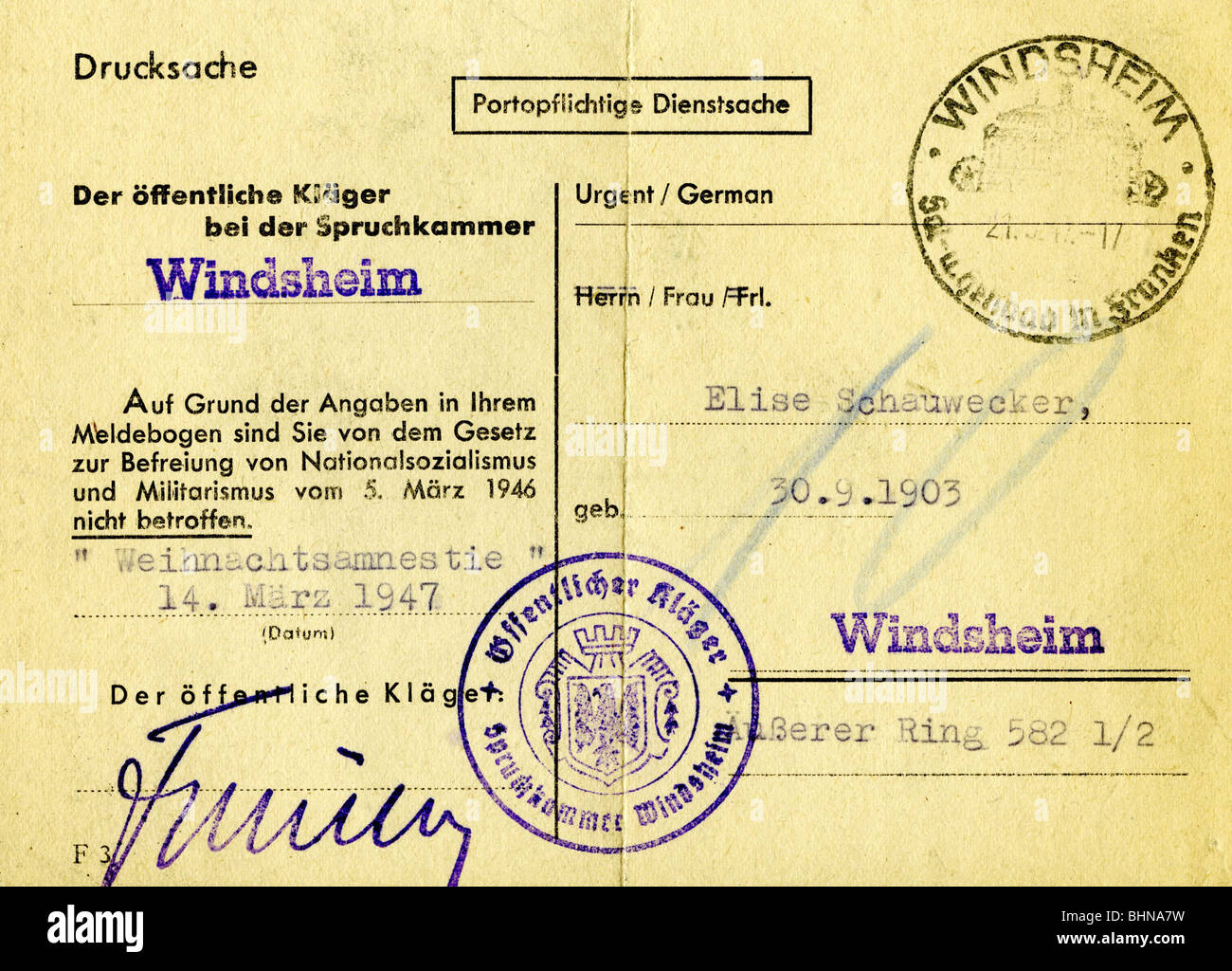 Denazification hi-res stock photography and images - Alamy