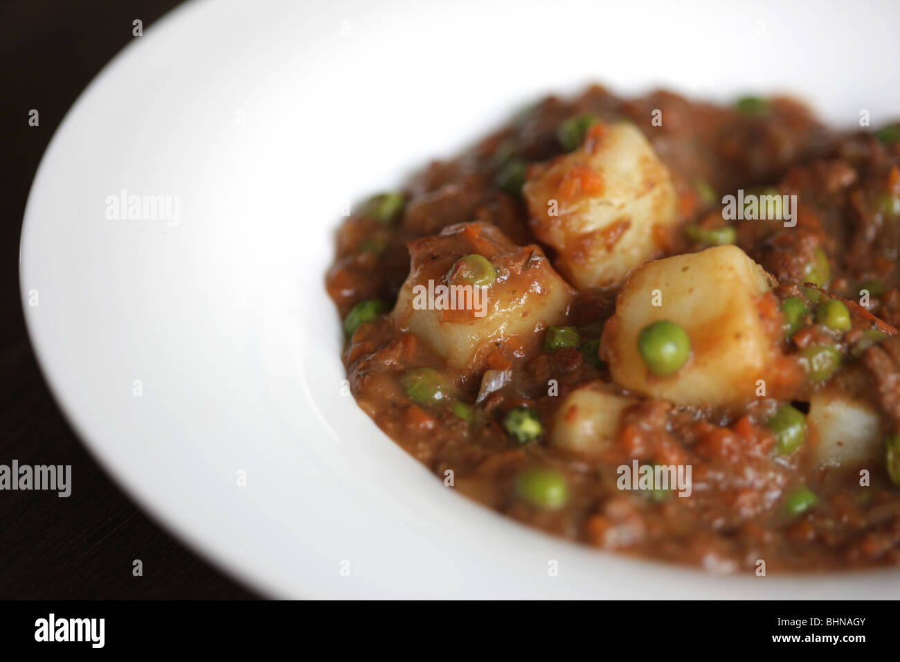 Minced Beef and Potatoes Stock Photo - Alamy