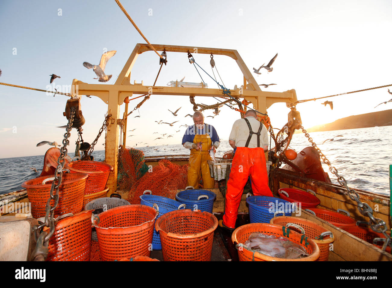 Lobster fishermen hi-res stock photography and images - Alamy