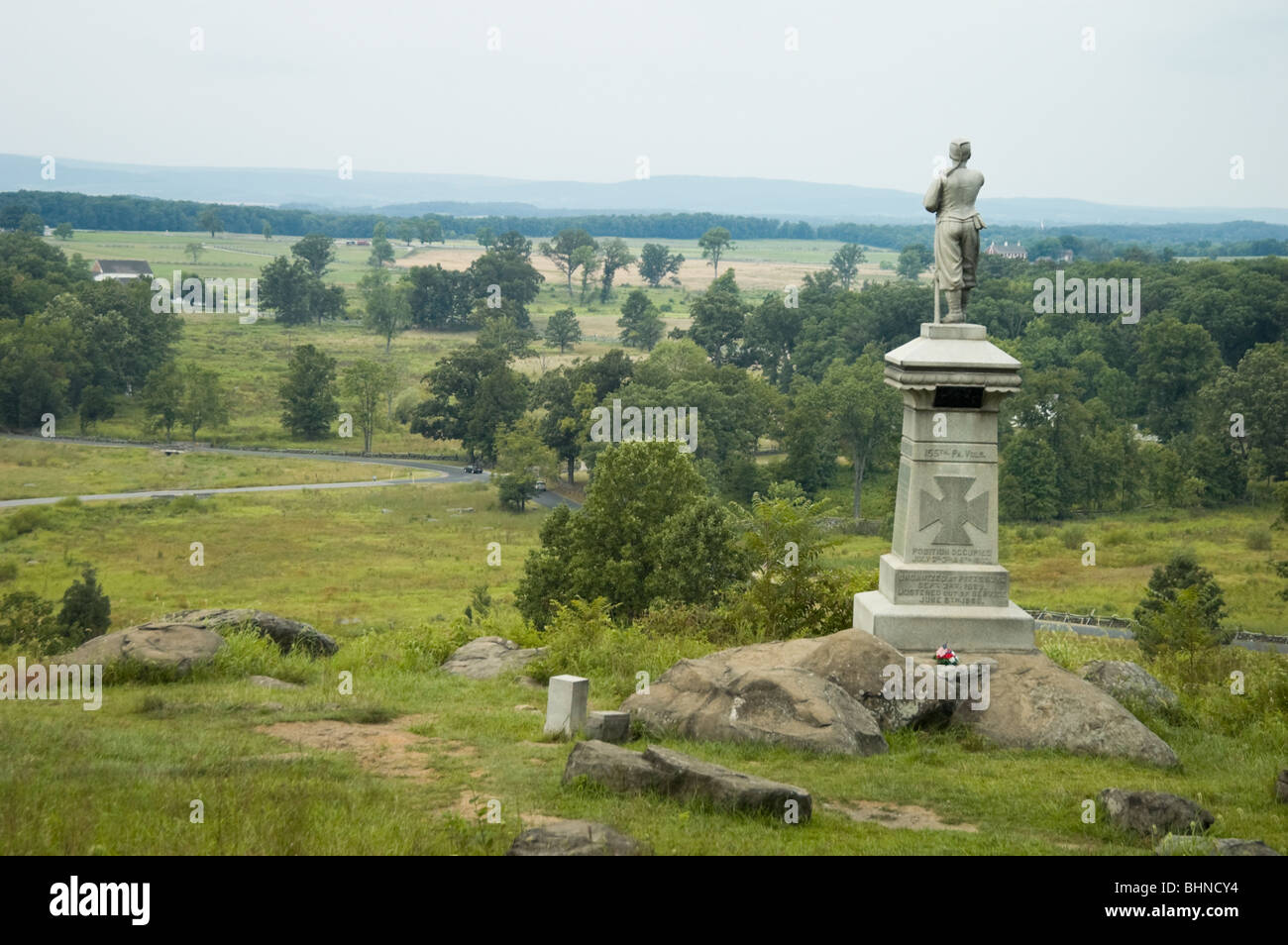 155th pa volunteer infantry hi-res stock photography and images - Alamy