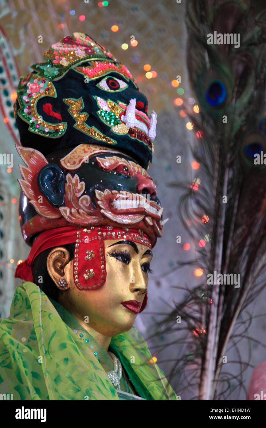 Myanmar, Burma, Mt Popa, nat spirit shrine, statue, pilgrimage site ...