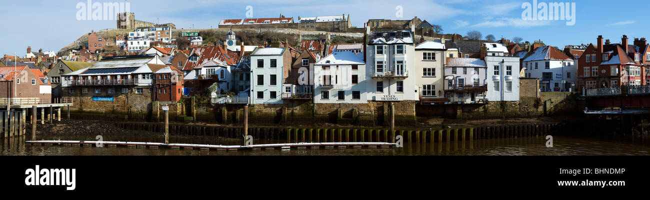 Whitby panorama hi-res stock photography and images - Alamy