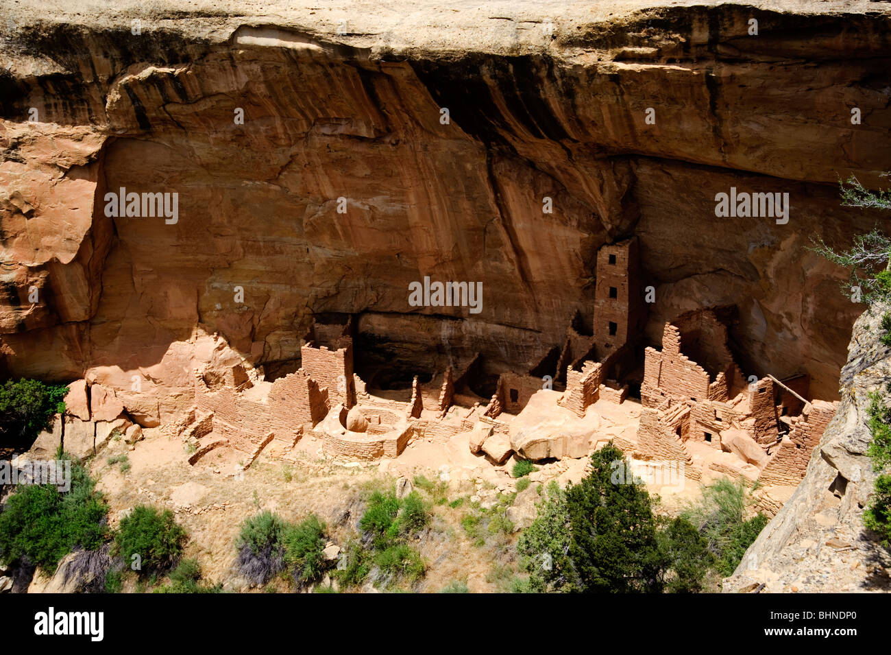 Mesa Verde Indian Ruins, Cliff dwellers ancient homes in Mesa Verde ...