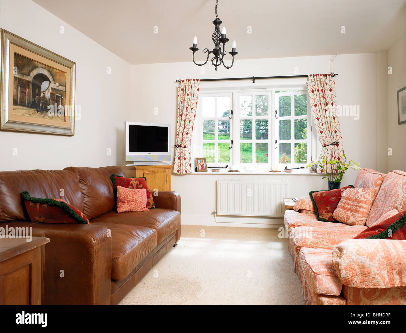 A sitting room area Stock Photo - Alamy