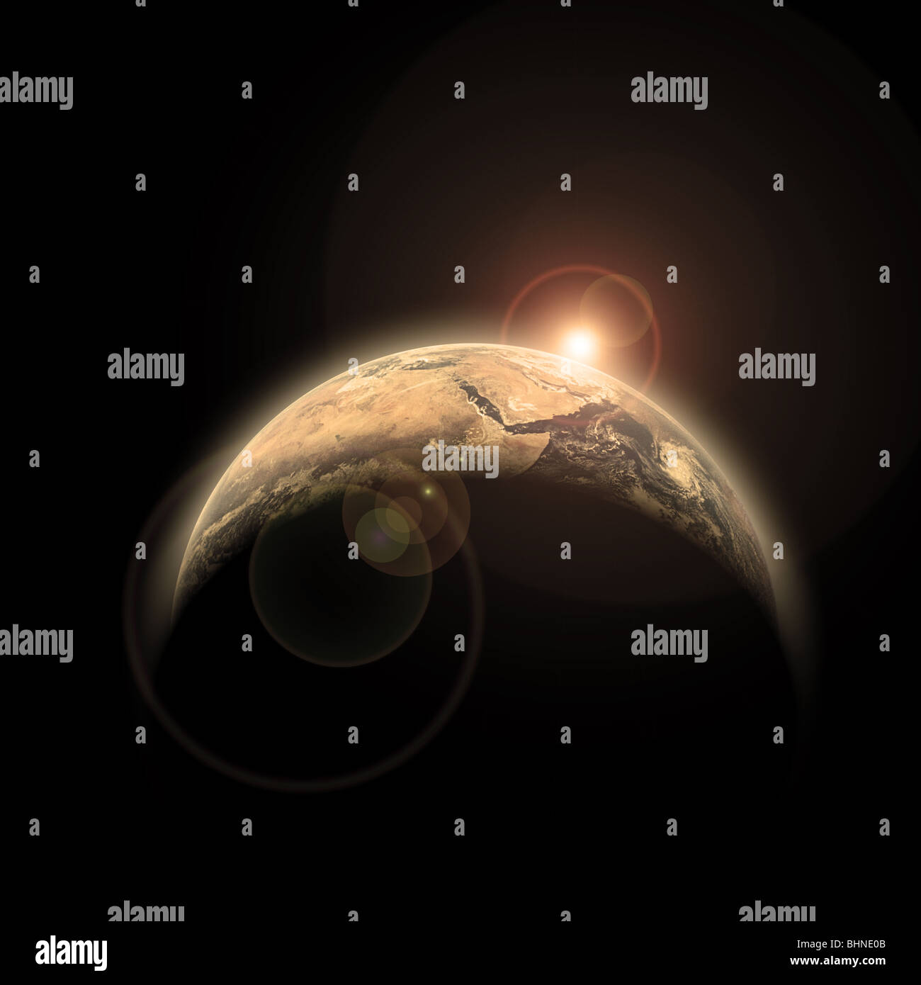 Earth stars tech hi-res stock photography and images - Alamy