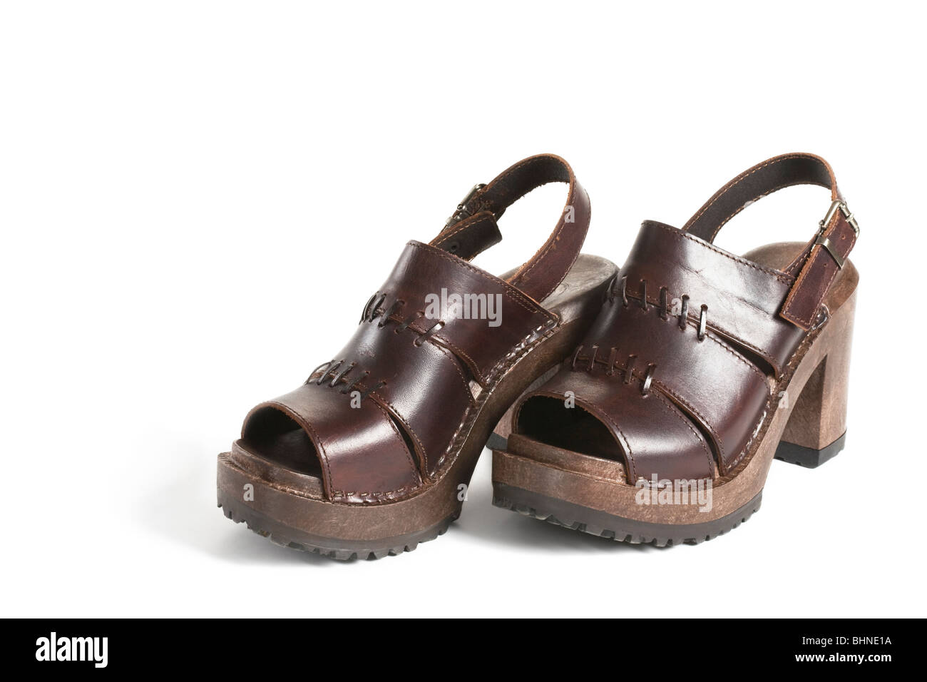 Wooden sole clogs hi-res stock photography and images - Alamy