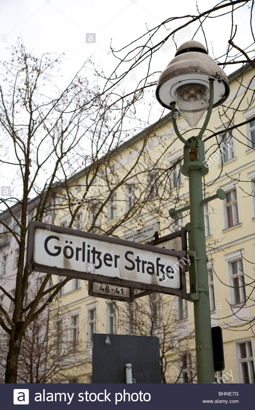 Berlin Street Sign Stock Photos & Berlin Street Sign Stock Images - Alamy