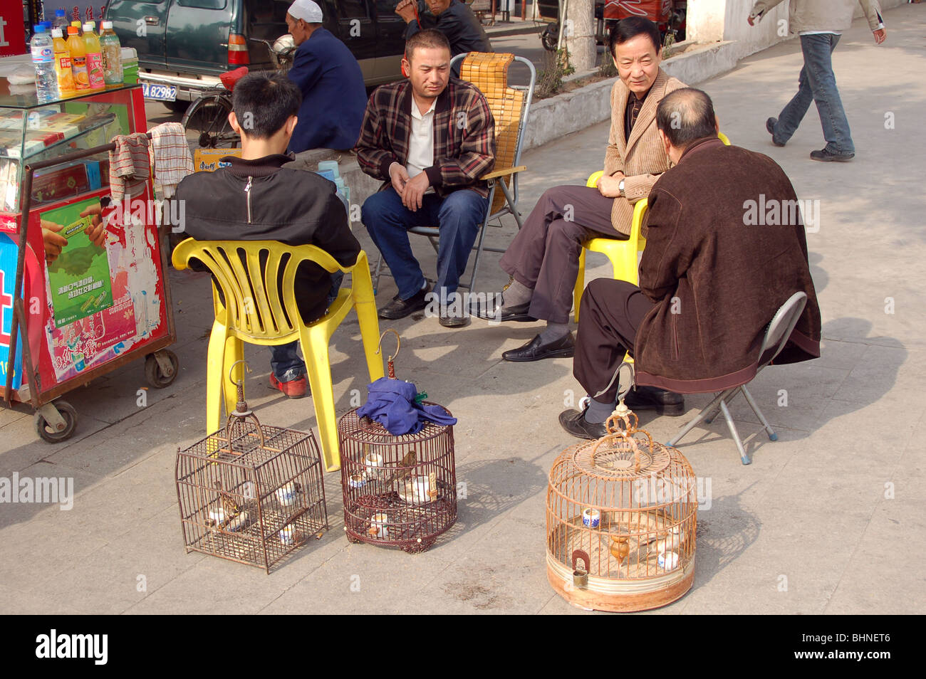 Local chinese people in Xi'An, CHINA Stock Photo - Alamy