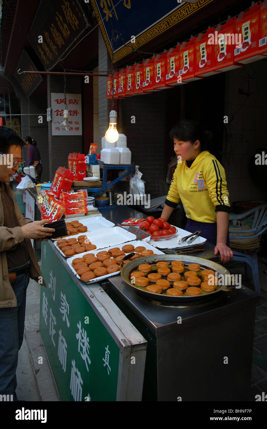 Local chinese people in Xi'An, CHINA Stock Photo - Alamy