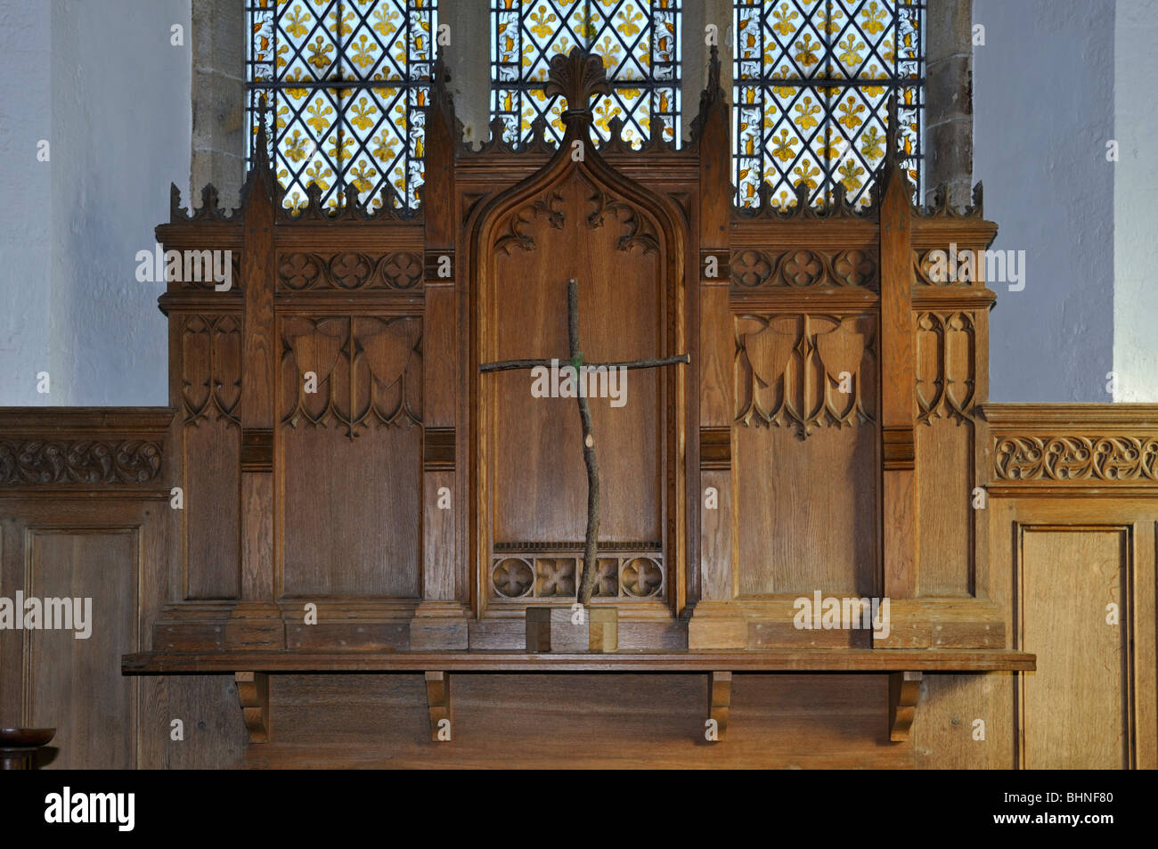 Church reredos hi-res stock photography and images - Alamy