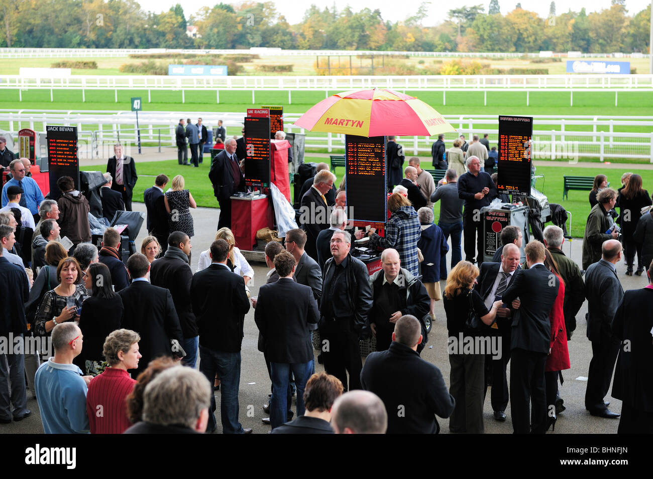 Bookies Racecourse High Resolution Stock Photography and Images - Alamy