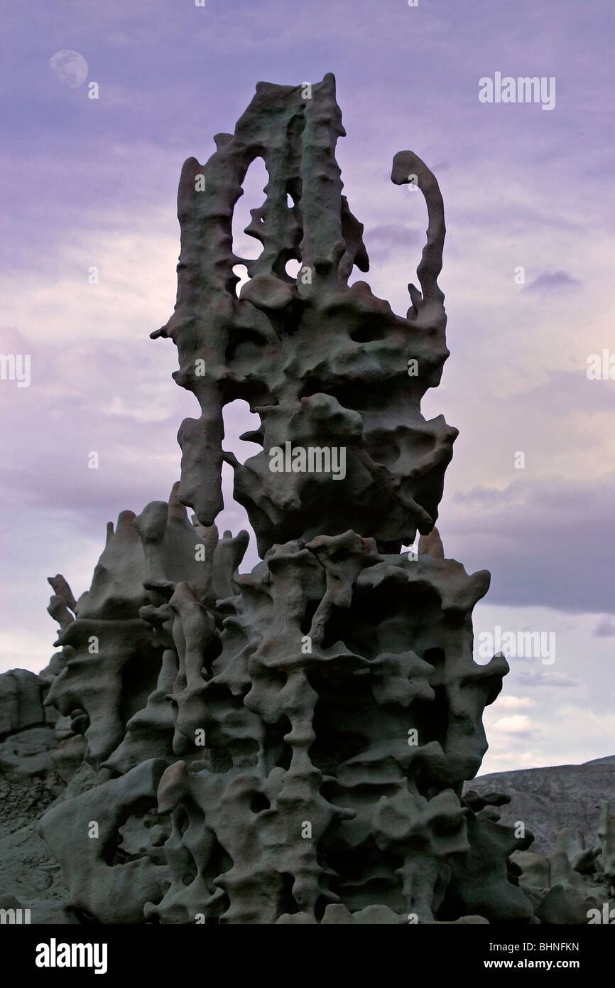 Teapot Rock, Fantasy Canyon, Uintah County, Utah, USA Stock Photo - Alamy