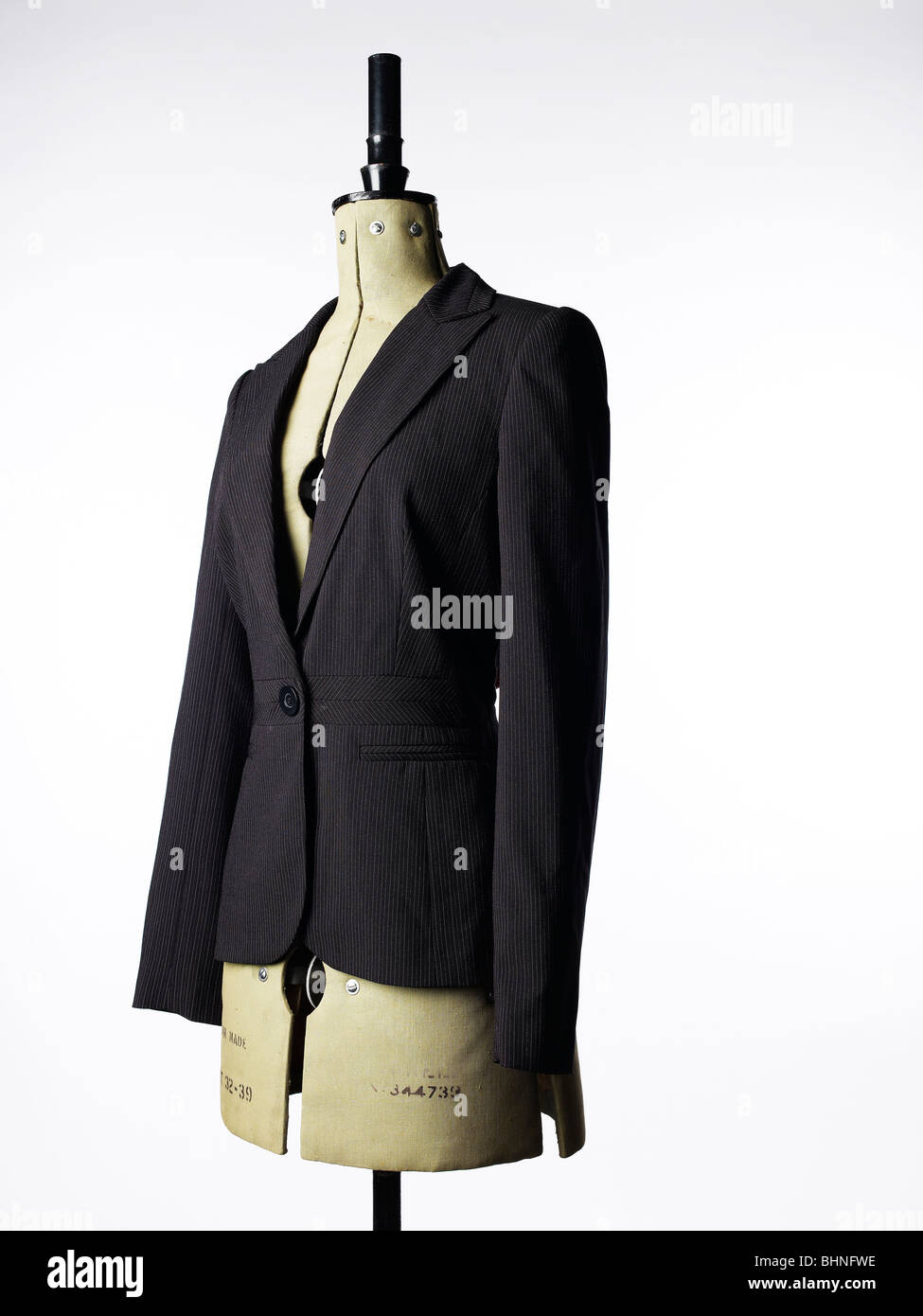 tailors dummy jacket dress maker sew sewing tailor Stock Photo - Alamy