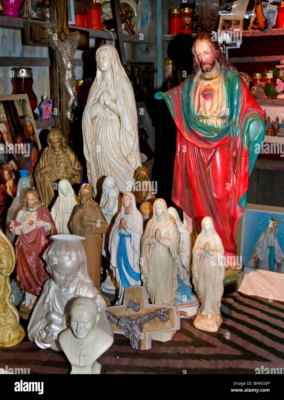 Flea market Christ catholic religion South America Latin Cross Stock ...