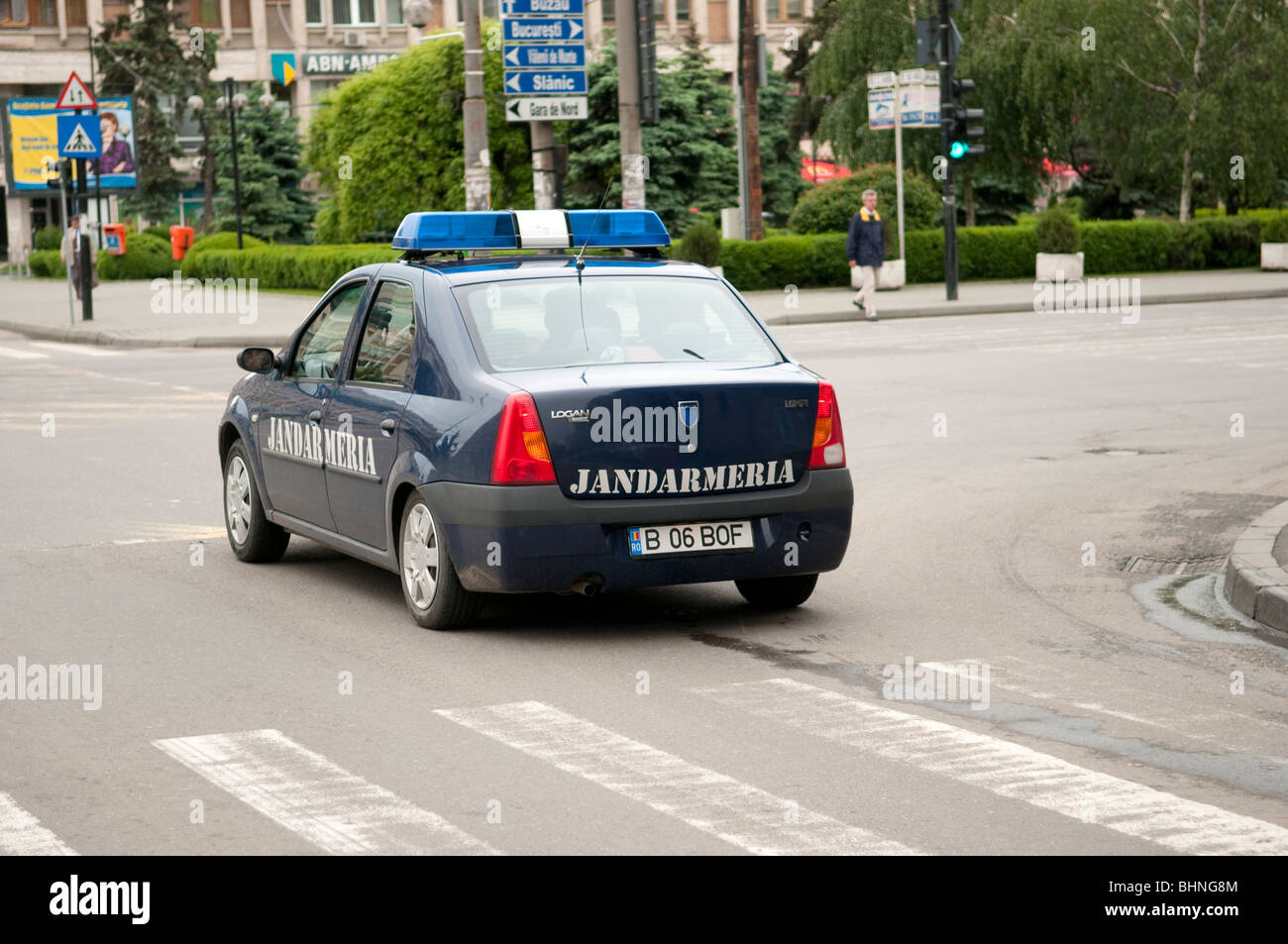 Romanian Police Car High Resolution Stock Photography and Images - Alamy
