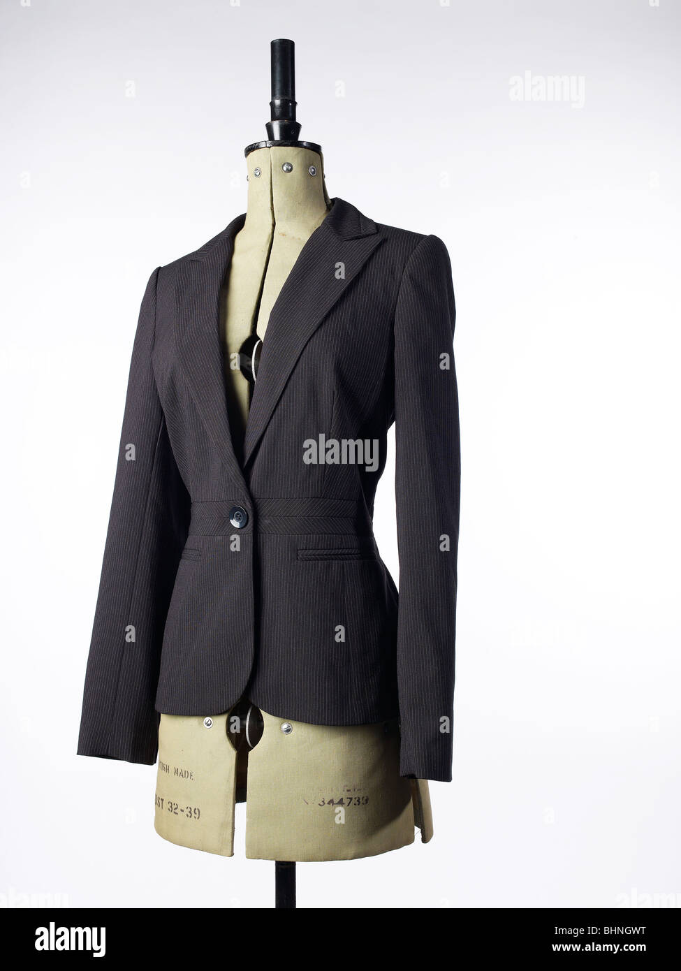 tailors dummy jacket dress maker sew sewing tailor Stock Photo - Alamy