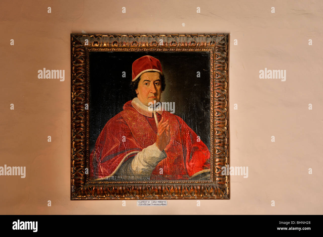 Pope Clement XI by Carlo Maratta Stock Photo - Alamy