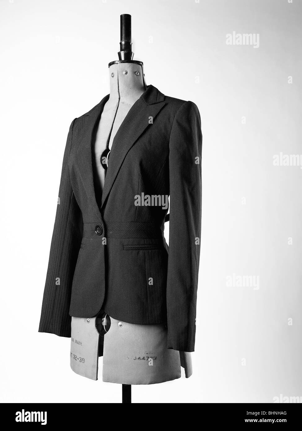 tailors dummy jacket dress maker sew sewing tailor Stock Photo - Alamy