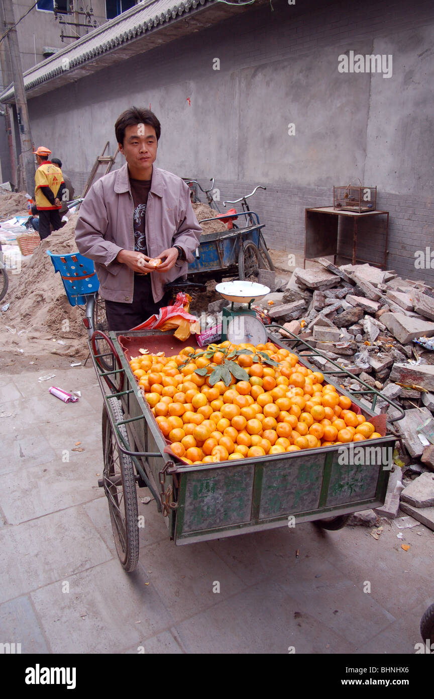 Local chinese people in Xi'An, CHINA Stock Photo - Alamy